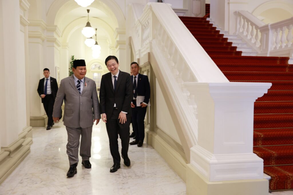 Pak Prabowo Temui PM Singapura yang Baru, Beri Selamat dan Bahas Kerja ...