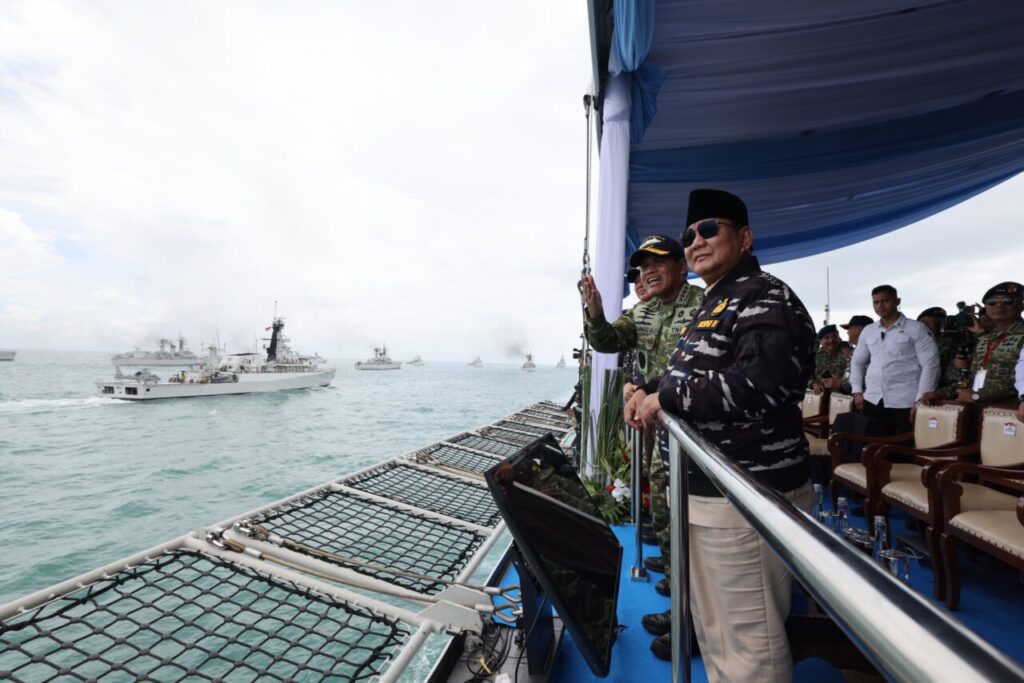 Di Balik Masifnya Armada Laut HUT TNI, Warisan Modernisasi Era Prabowo ...